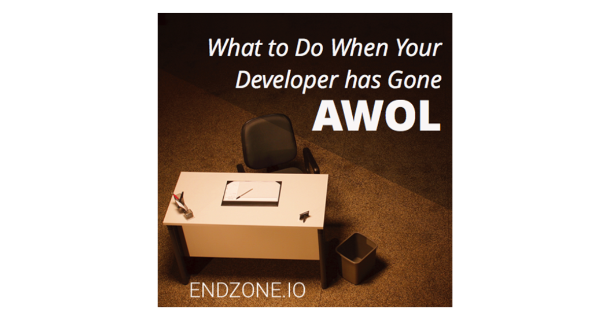 What to Do When Your Developer Has Gone AWOL