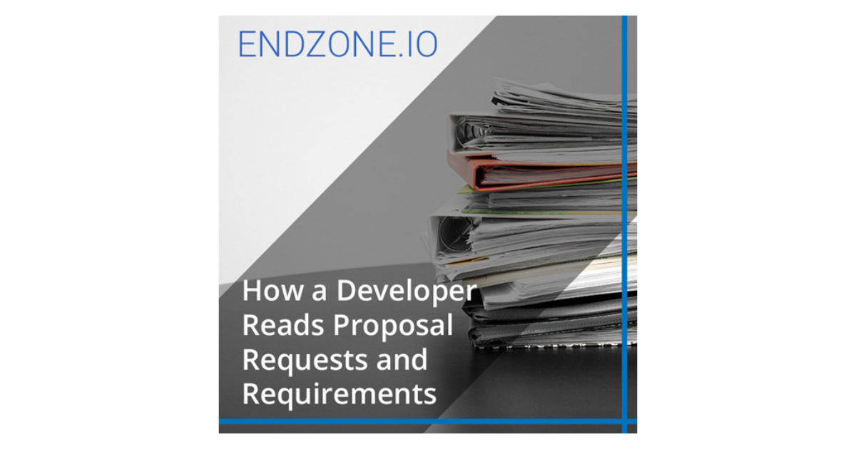 How a Developer Reads Proposal Requests and Requirement Documents